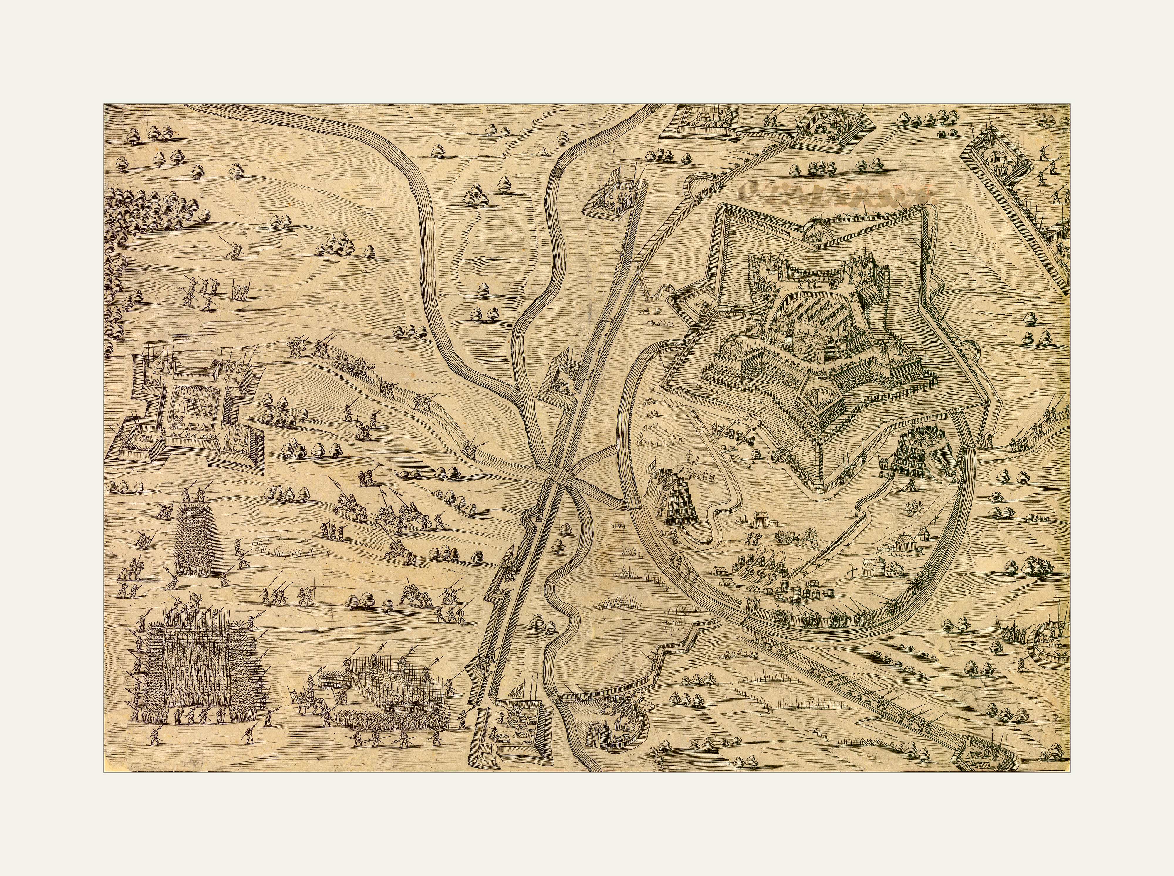 Historische kaarten Overijssel - Ootmarsum | Frisius